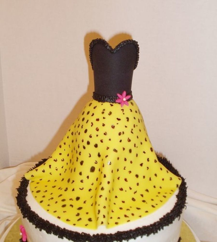 Yellow Dress - CakeCentral.com