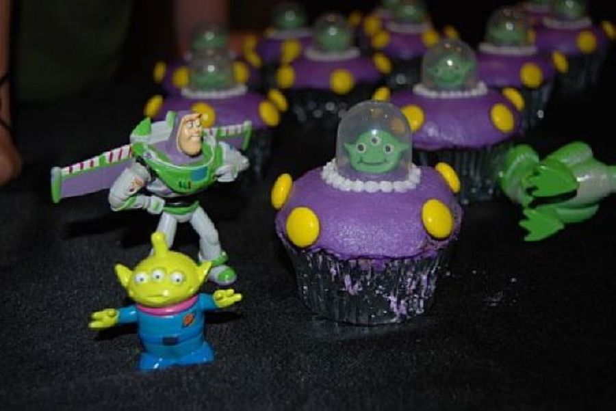 Toy Story Alien Cupcakes - CakeCentral.com