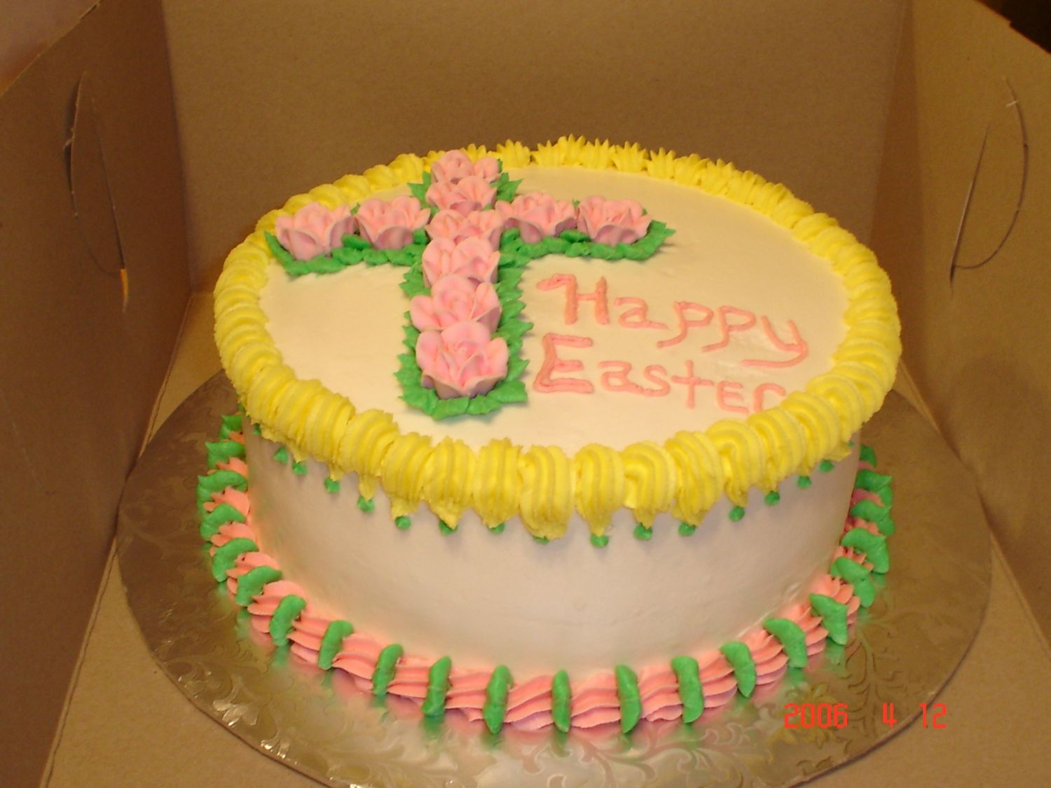 Easter Cross Cake - CakeCentral.com