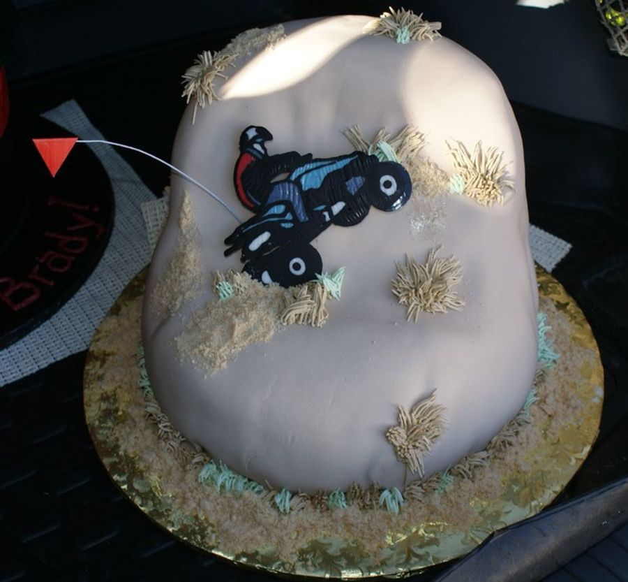 Daniel's Sand Dune Quad Cake - CakeCentral.com