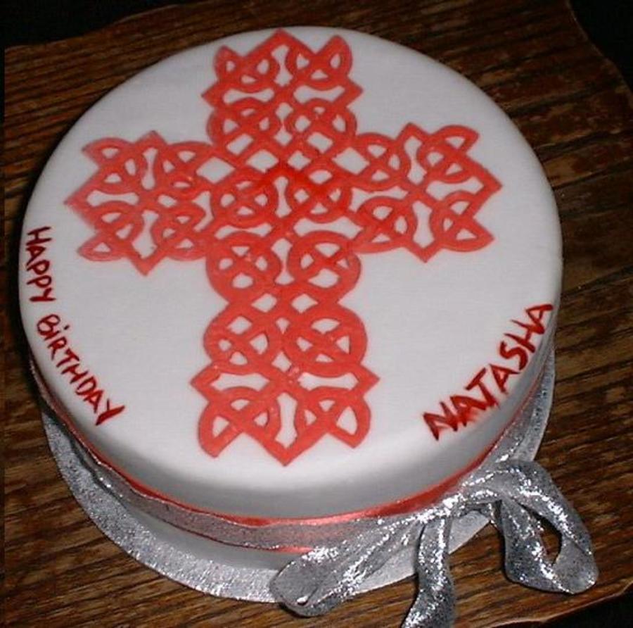 Celtic Cross - CakeCentral.com