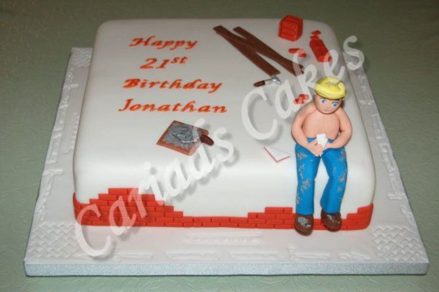 Builder Cake - CakeCentral.com