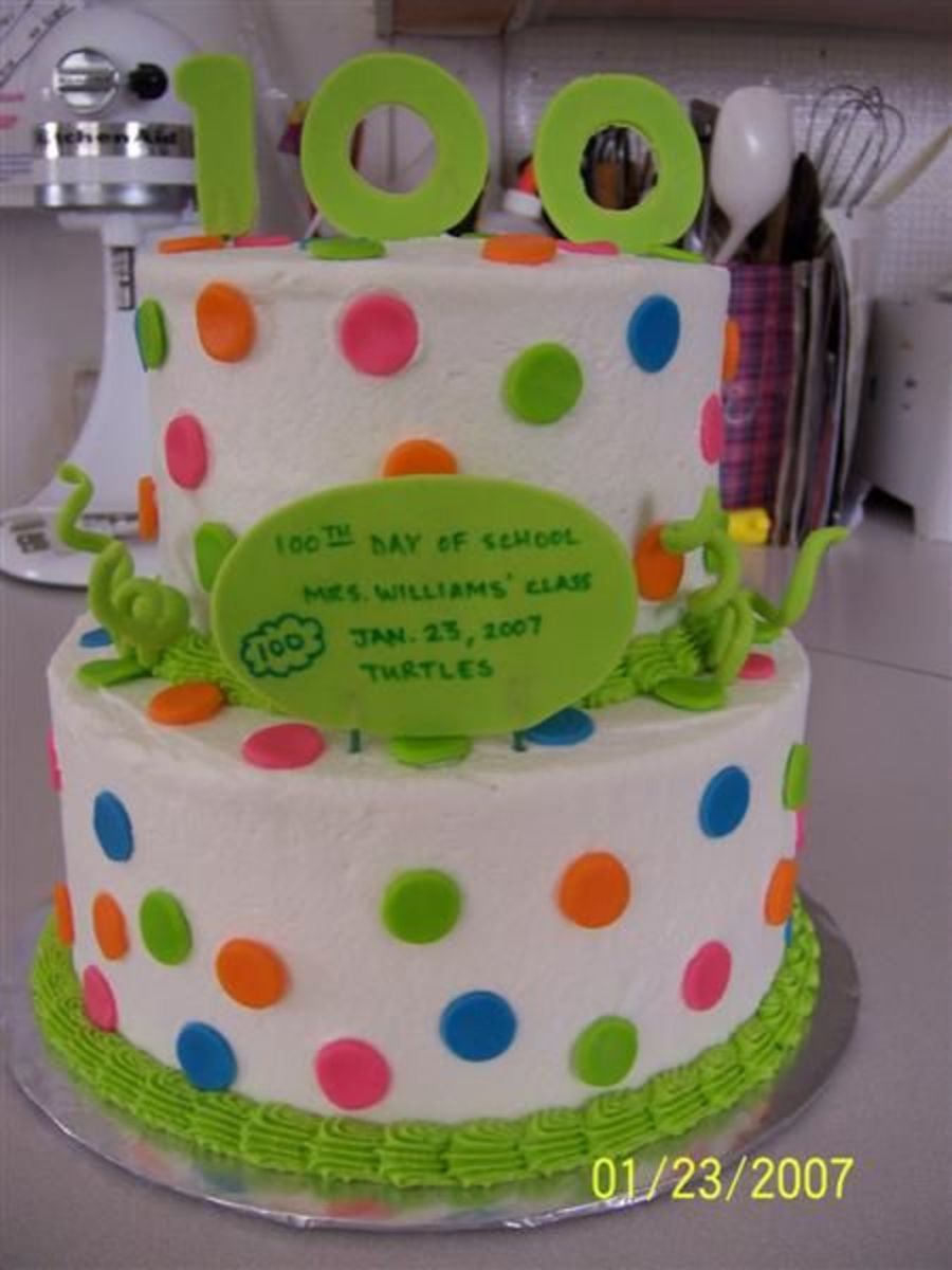 100Th Day Of School - CakeCentral.com