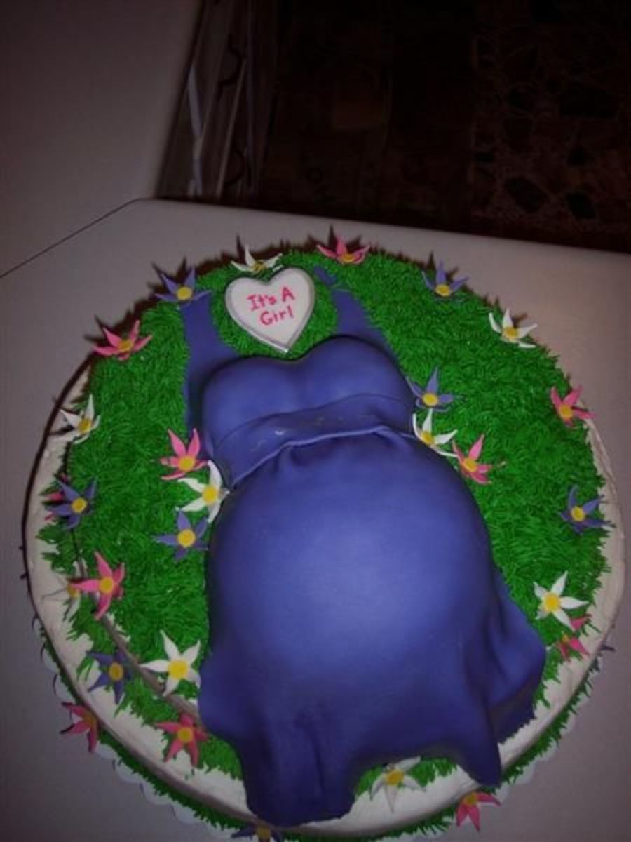 Belly Cake - CakeCentral.com