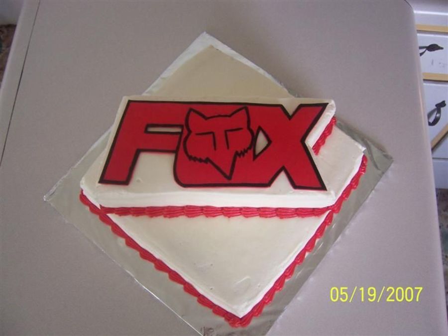 Fox Racing - CakeCentral.com