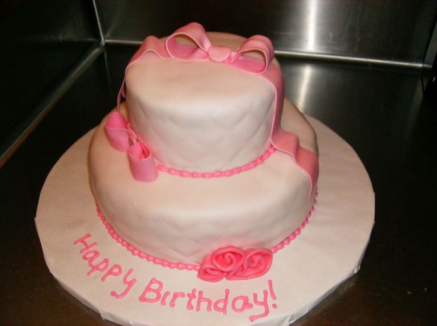 Amy's Birthday Cake - CakeCentral.com