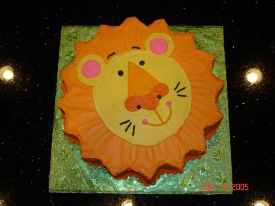 Lion Cake - CakeCentral.com