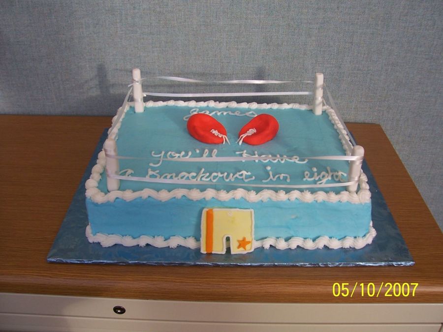 Boxing Cake - CakeCentral.com