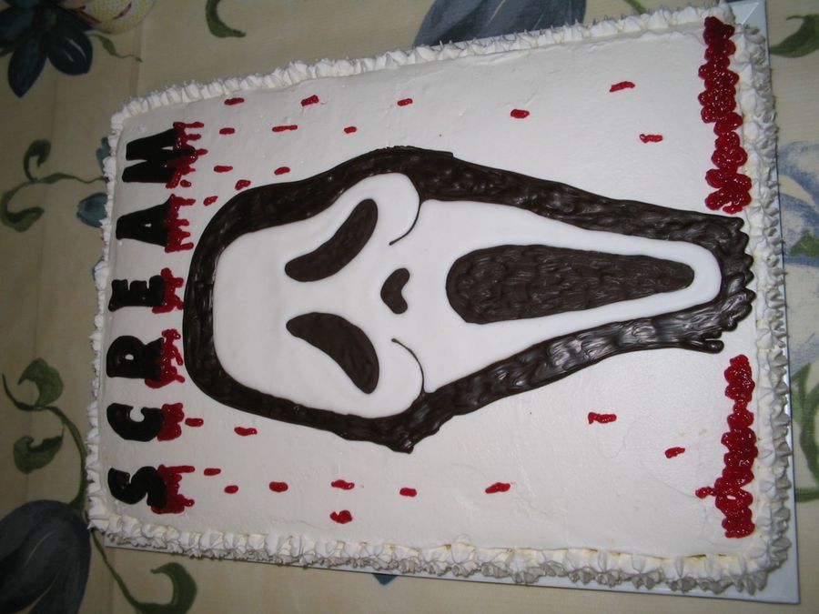 Scream Cake - CakeCentral.com