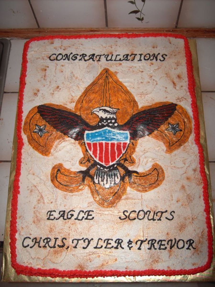 Eagle Scout Cake - CakeCentral.com