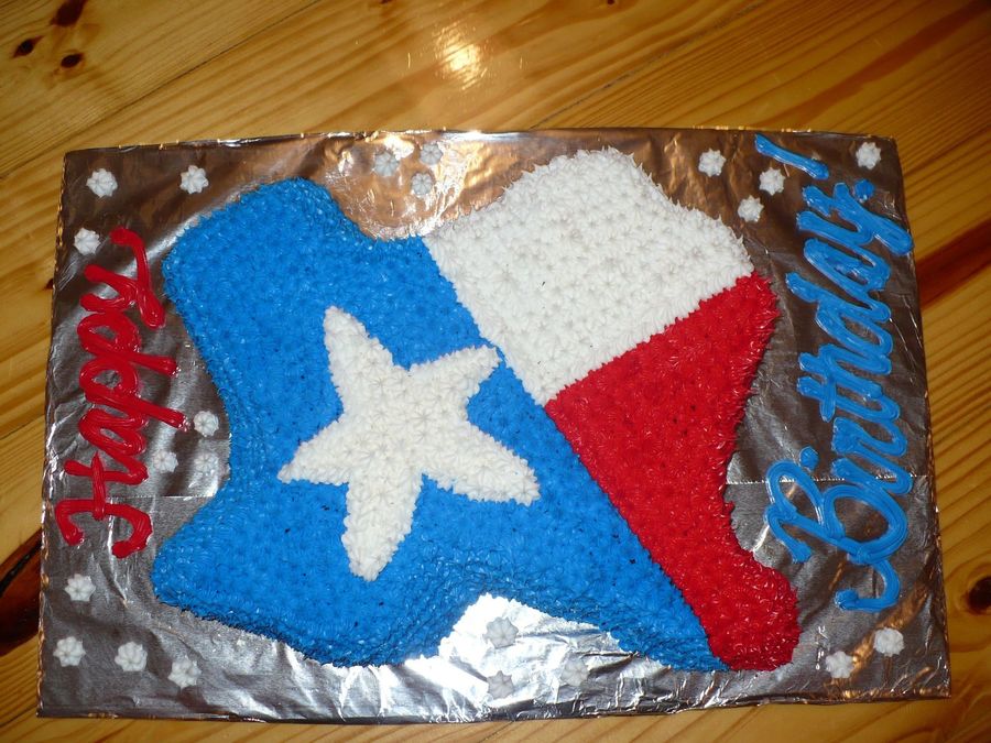 Texas Birthday Cake - CakeCentral.com
