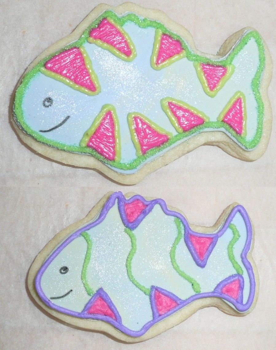 Tropical Fish Cookies - CakeCentral.com