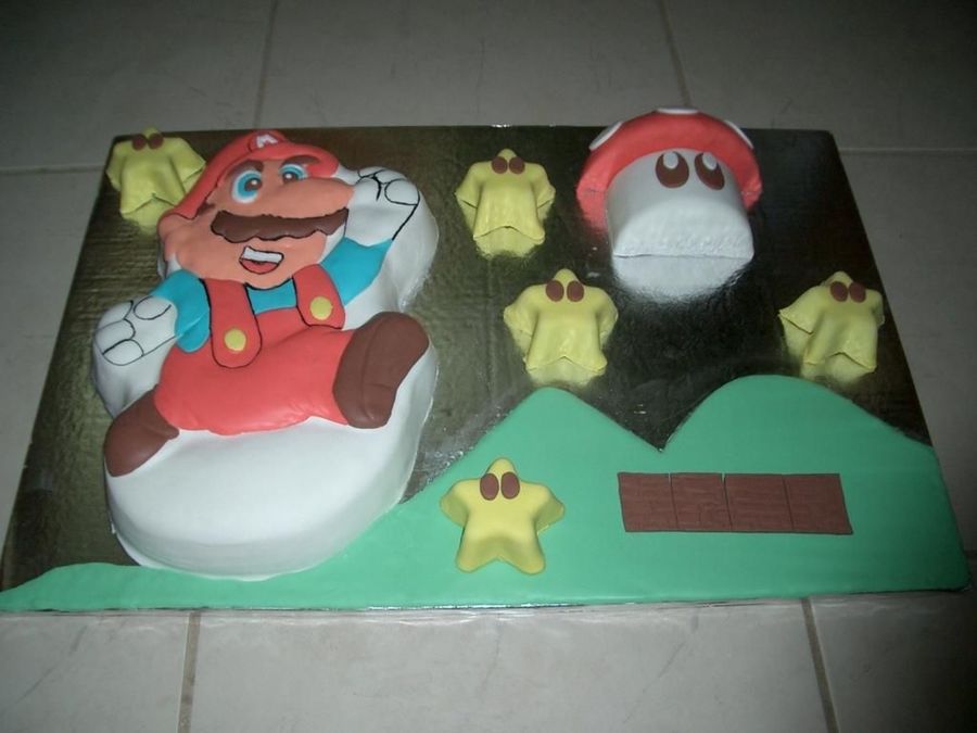 Nintendo Super Mario Bros Cake - CakeCentral.com