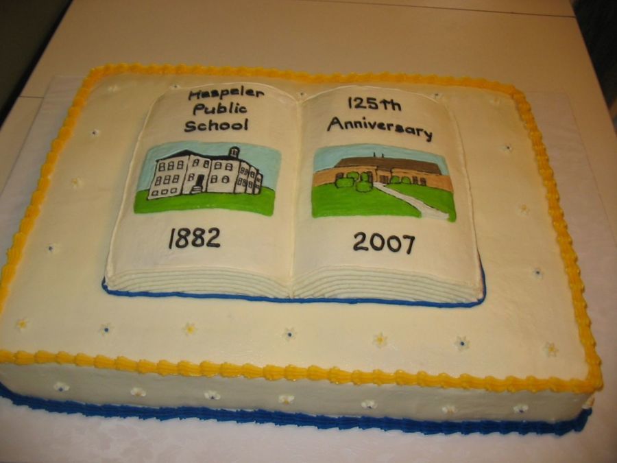 School Reunion Cake - CakeCentral.com