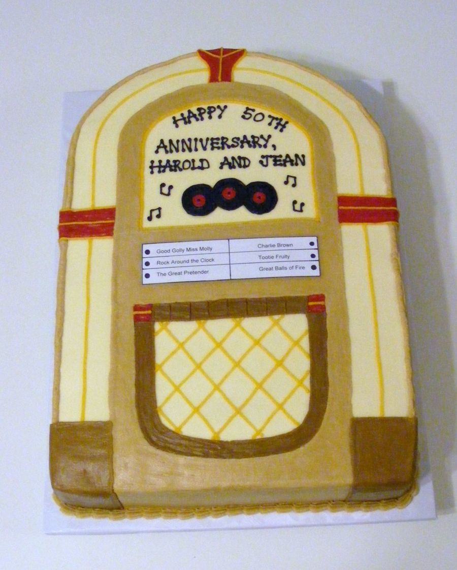 Jukebox Cake - CakeCentral.com