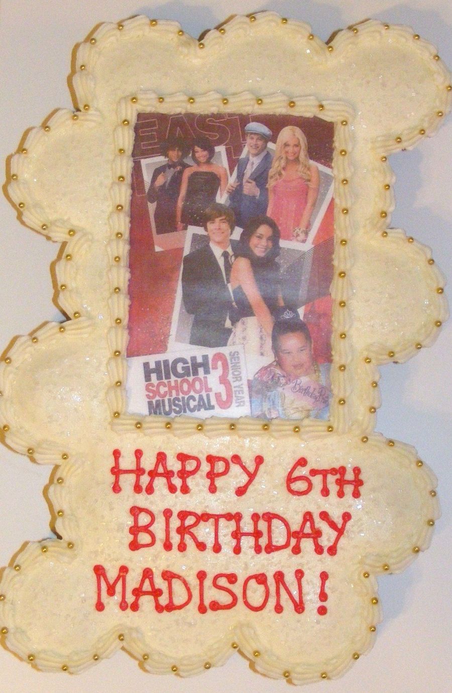 Hsm 3 Cupcake Cake - CakeCentral.com
