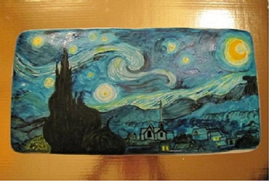 Van Gogh Starry Night - CakeCentral.com