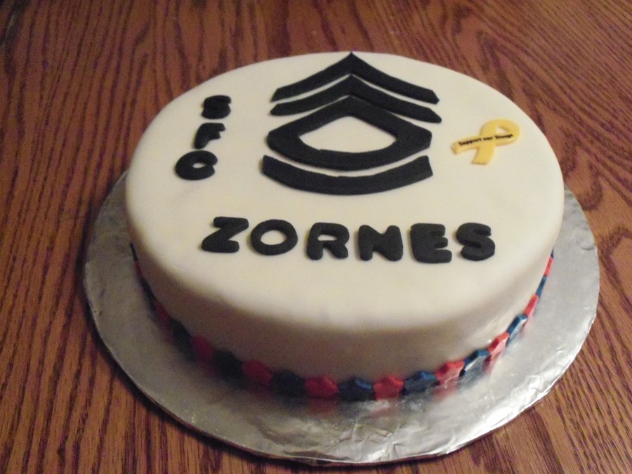 Military Promotion - CakeCentral.com