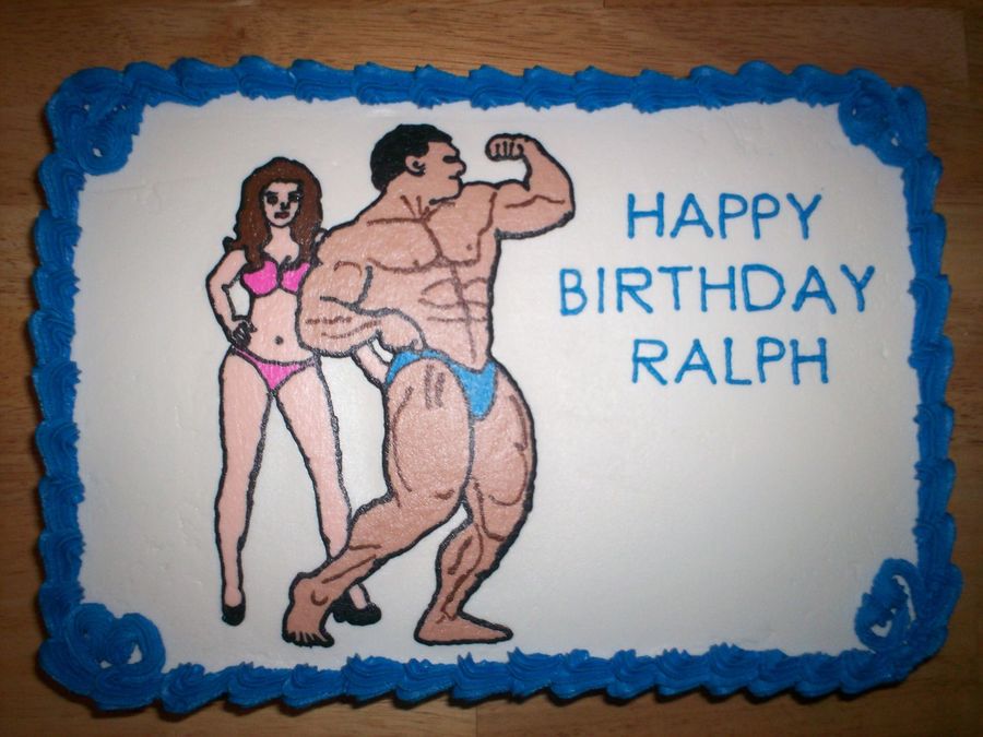 Bodybuilder Birthday - CakeCentral.com