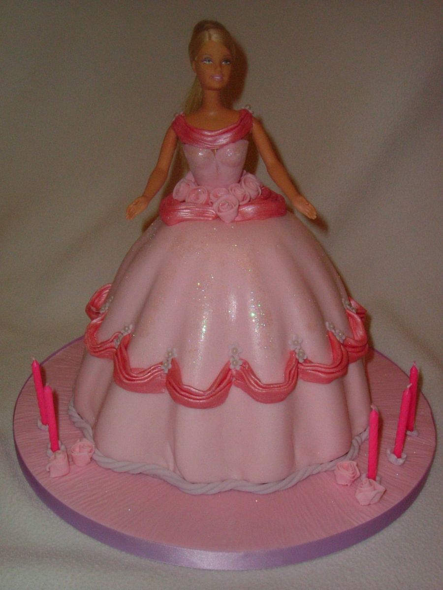 Barbie Princess Doll Cake - CakeCentral.com