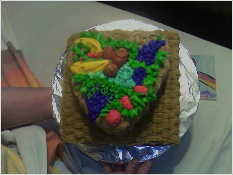 A Fruit Basket - CakeCentral.com