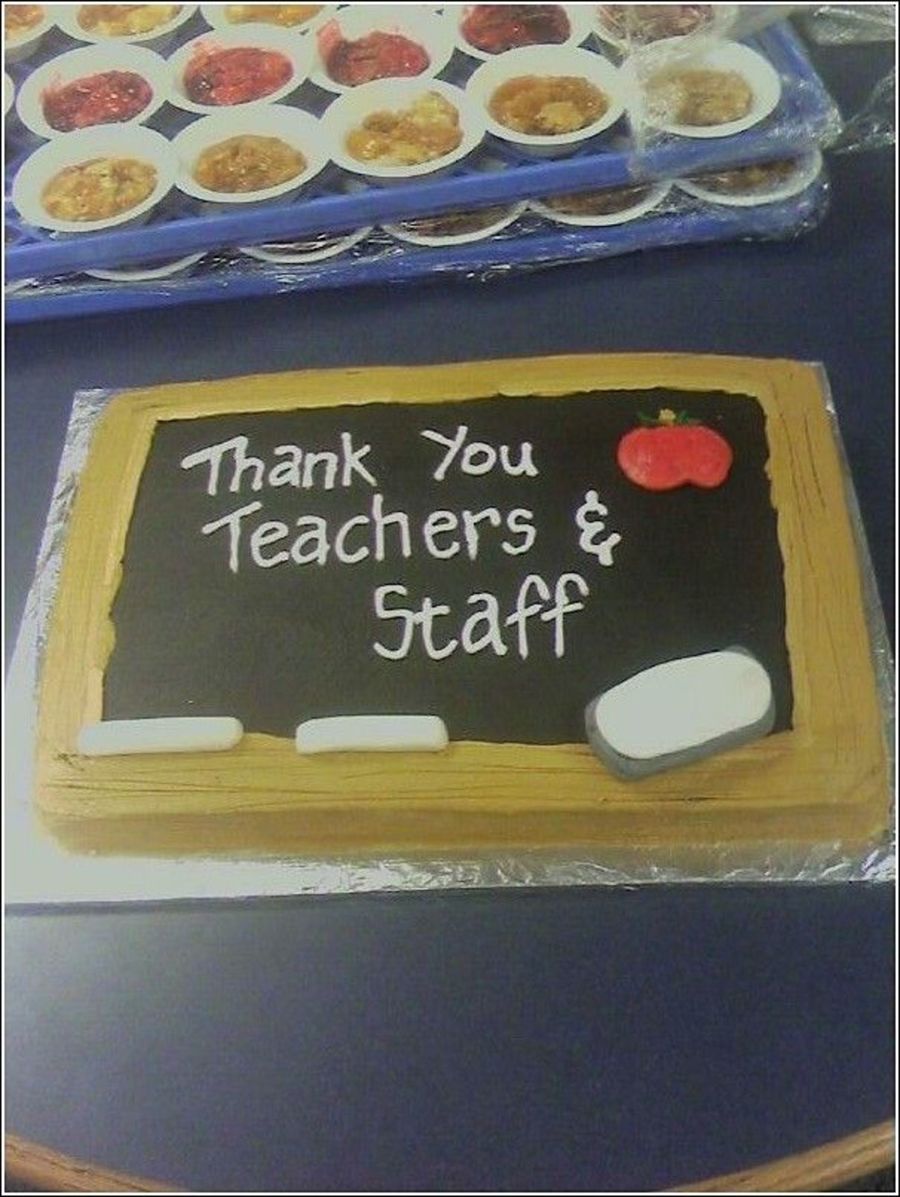 Teacher Appreciation Cake at Bobby Richardson blog