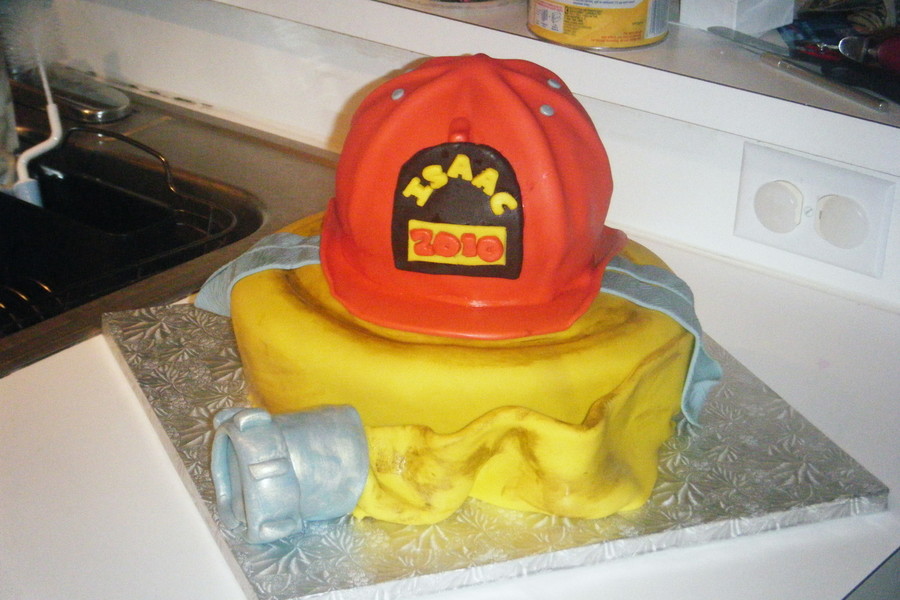 Graduation For Firefighter - CakeCentral.com