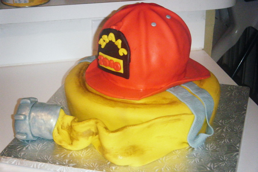 Graduation For Firefighter - CakeCentral.com