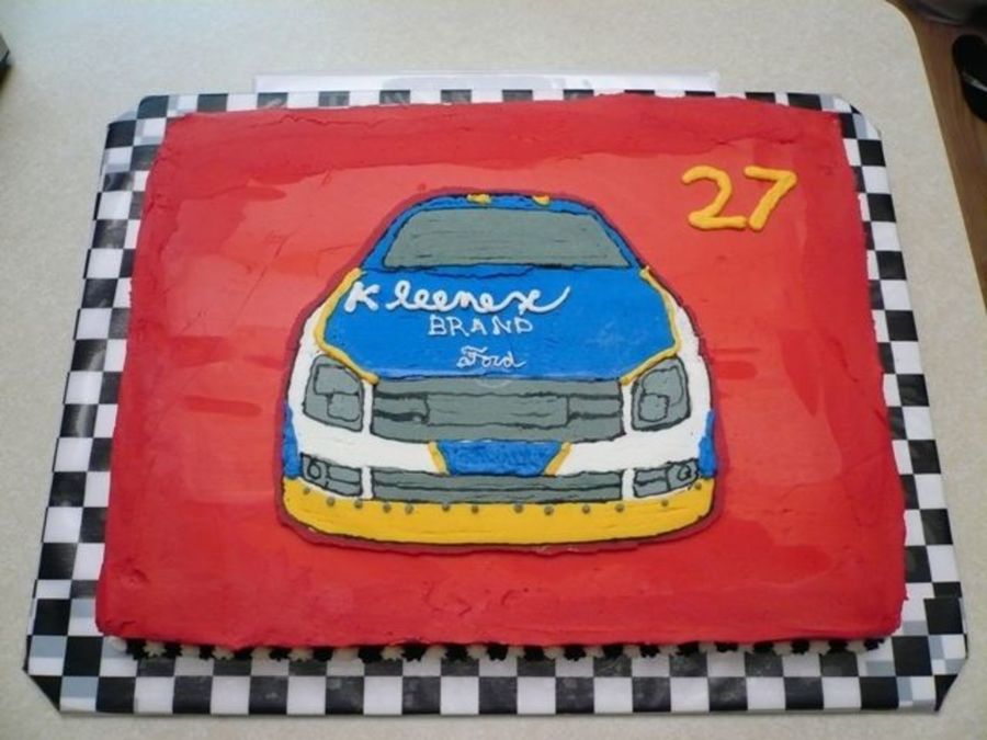 Sutton's 27Th Birthday Cake For Work - CakeCentral.com