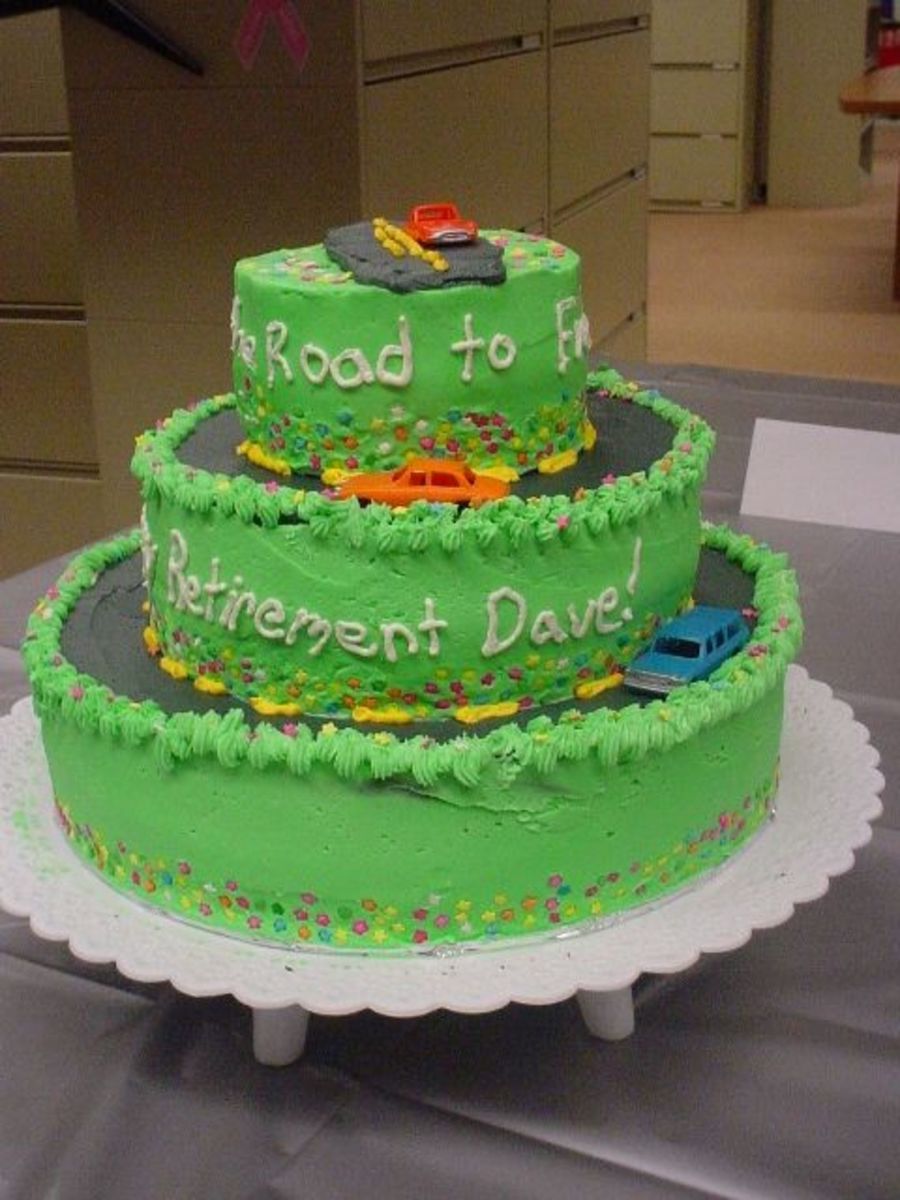 Dave K. Retirement Cake Waukesha Electric Systems - CakeCentral.com