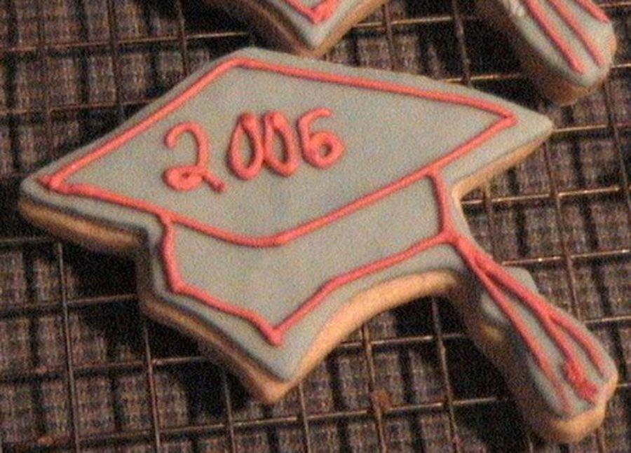 Graduation Cap Cookie - CakeCentral.com