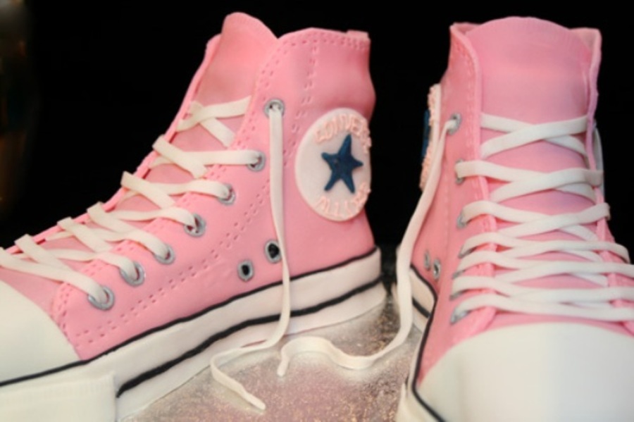 Converse Birthday Cake - CakeCentral.com