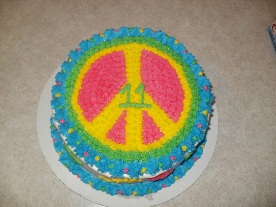 Peace Love Cake - CakeCentral.com