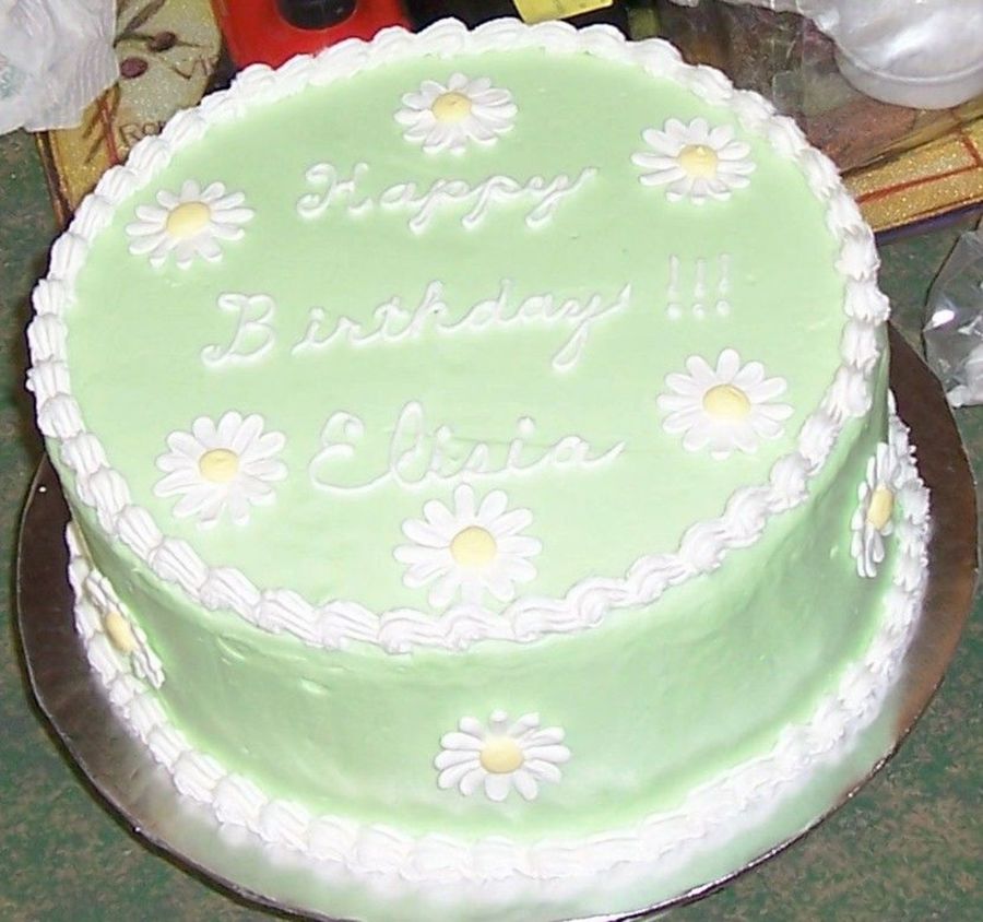 Daisy Cake - CakeCentral.com