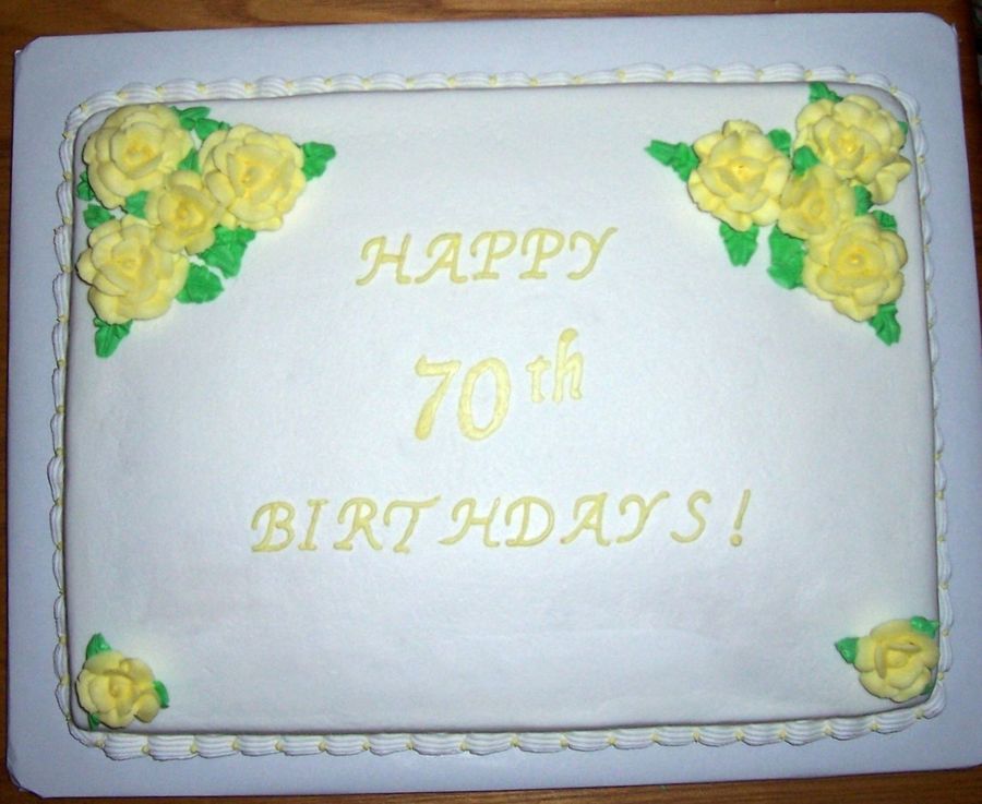 Yellow Roses - CakeCentral.com