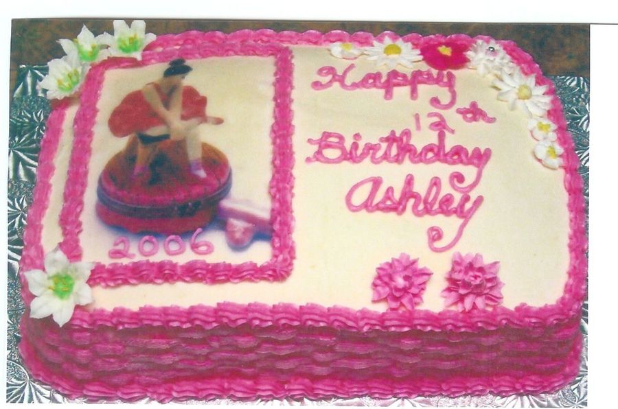 Ashley's Birthday Cake - CakeCentral.com