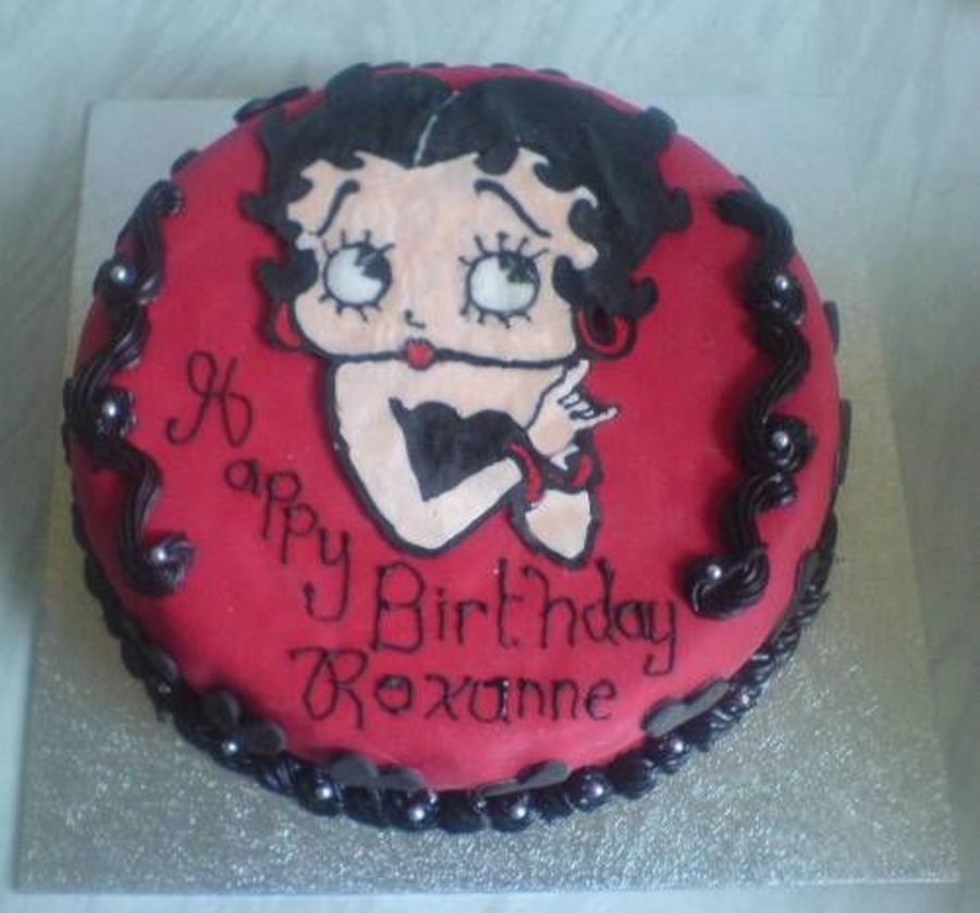 Betty Boop Cake - CakeCentral.com
