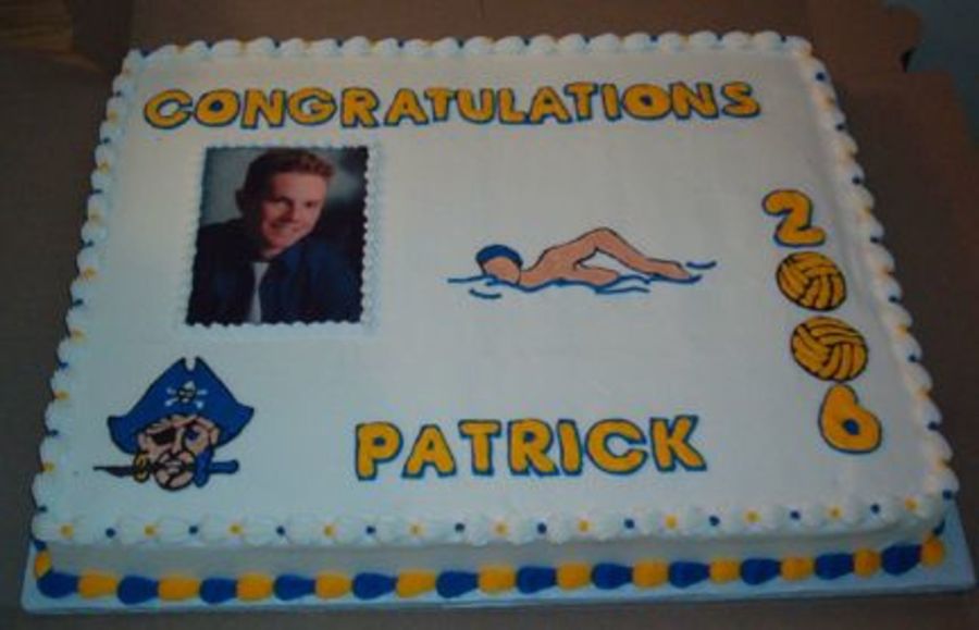 Patrick's Graduation - CakeCentral.com