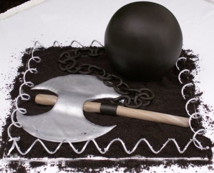 Ball And Chain - CakeCentral.com
