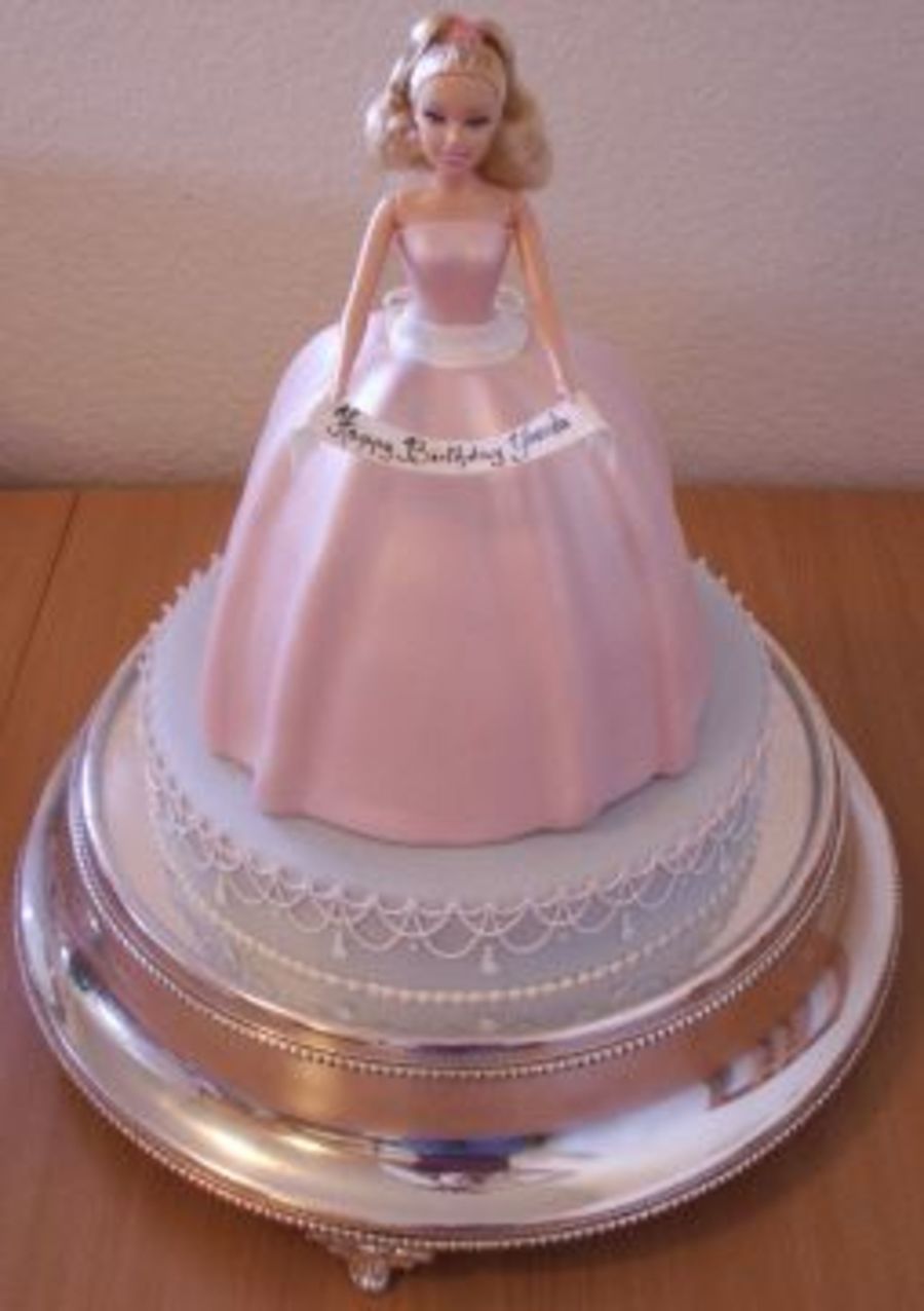 Classic Doll Cake - CakeCentral.com