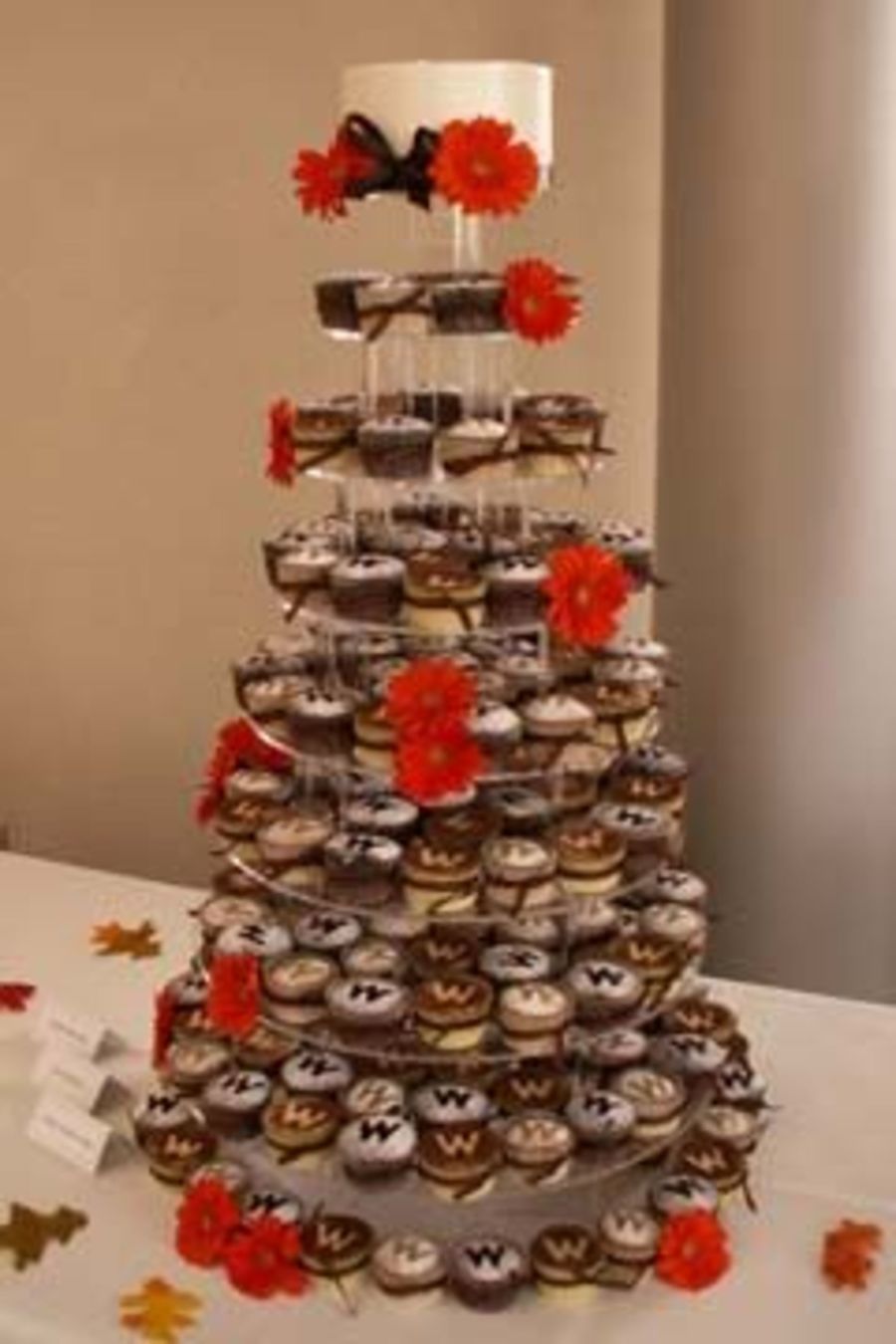 Monogram Cupcakes - CakeCentral.com