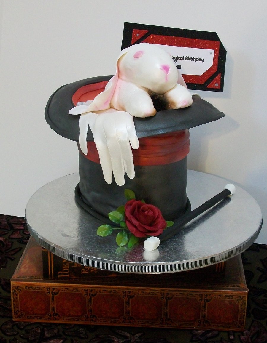 Rabbit And Magician's Hat - CakeCentral.com