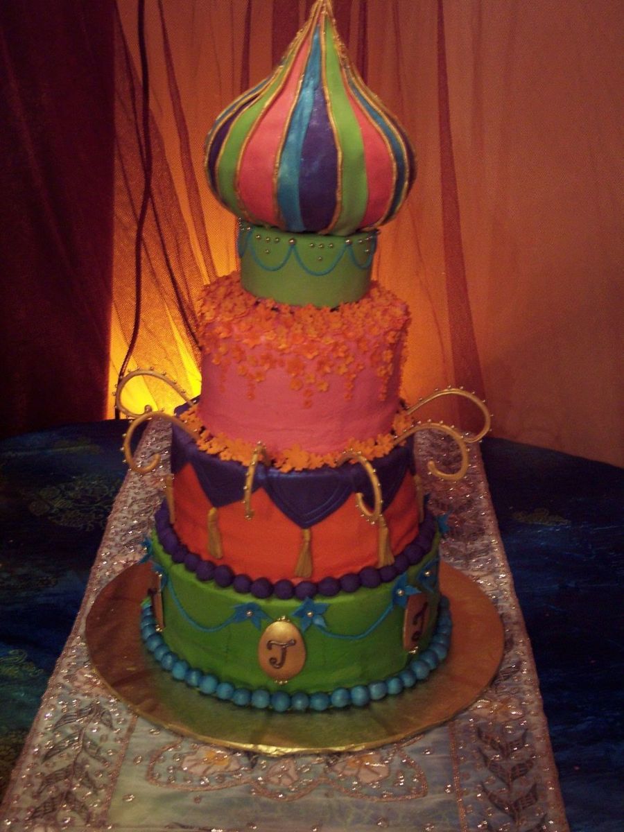 Arabian Nights Cake - CakeCentral.com