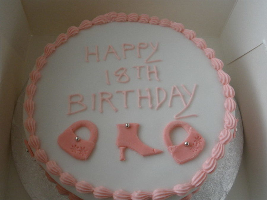 18Th Birthday Cake - CakeCentral.com