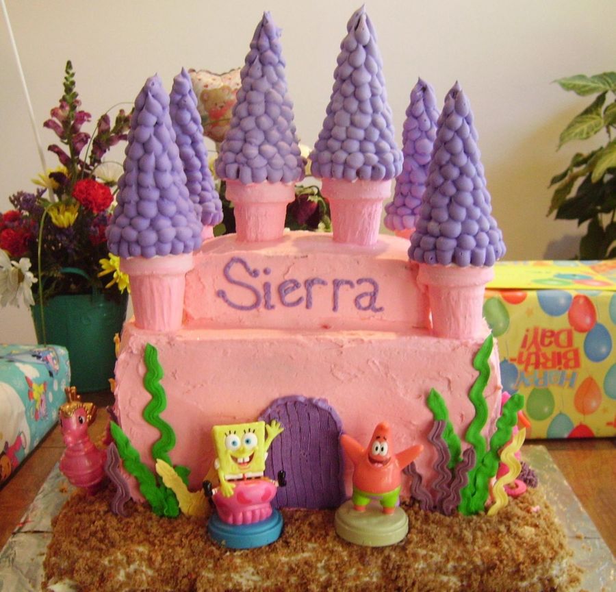 Sponge Bob Under Water Castle - CakeCentral.com