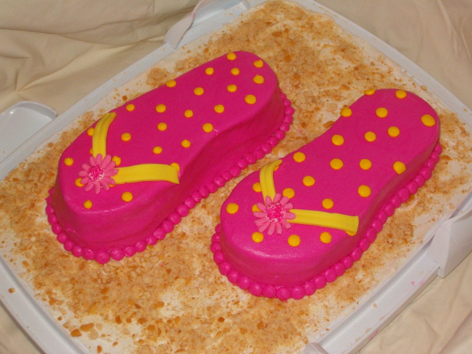 Flip Flop Cake - CakeCentral.com