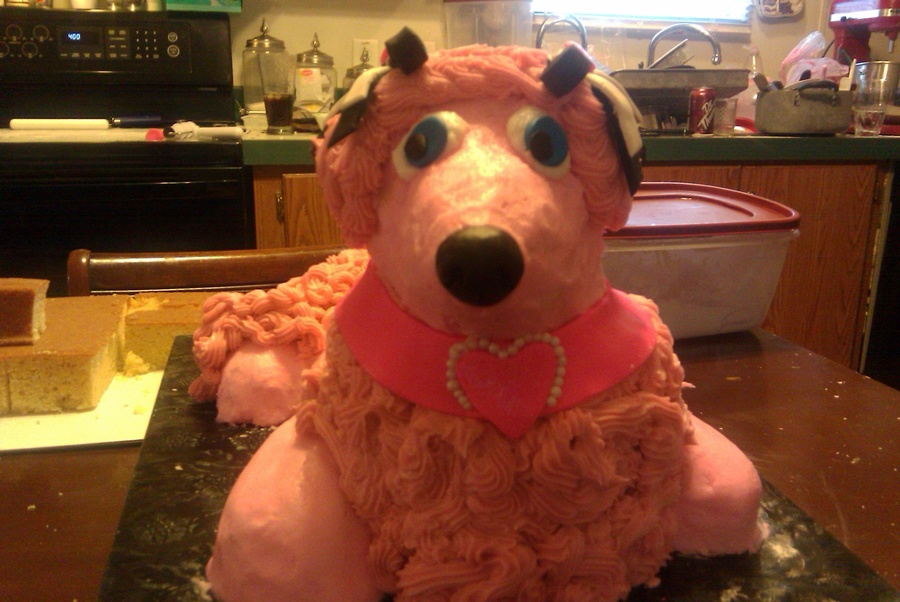 Pink Poodle - CakeCentral.com