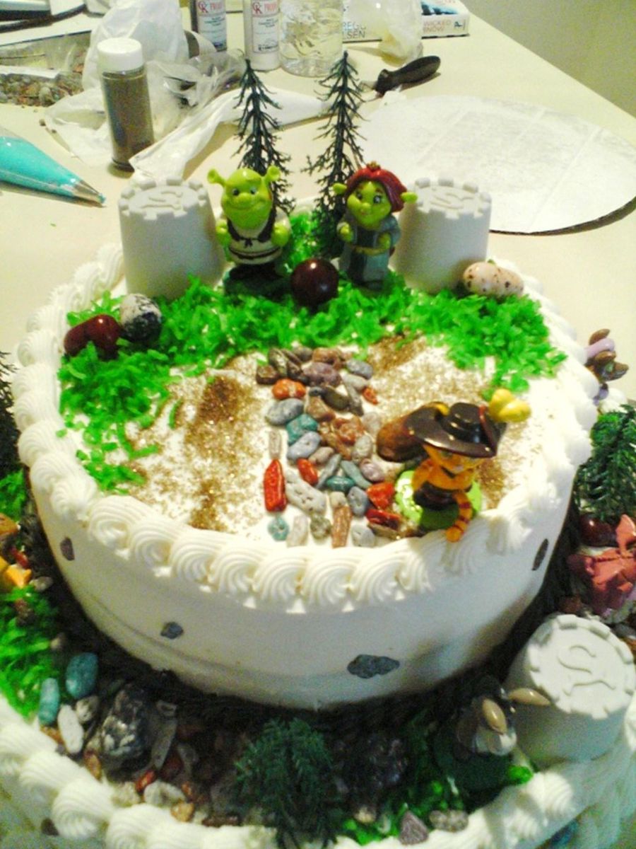 Shrek Cake - CakeCentral.com