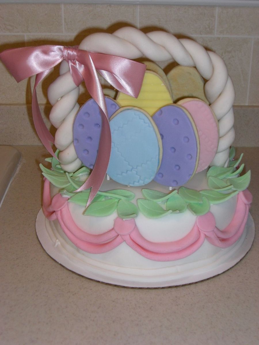 Easter Basket Cake - CakeCentral.com