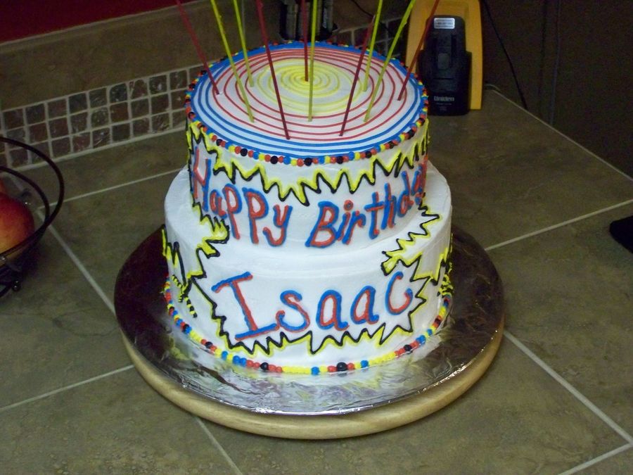 Comic Cake - CakeCentral.com